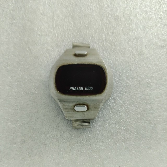 Phasar 3000 Digital Watch Dual Battery Quartz Movement Only for Parts ...