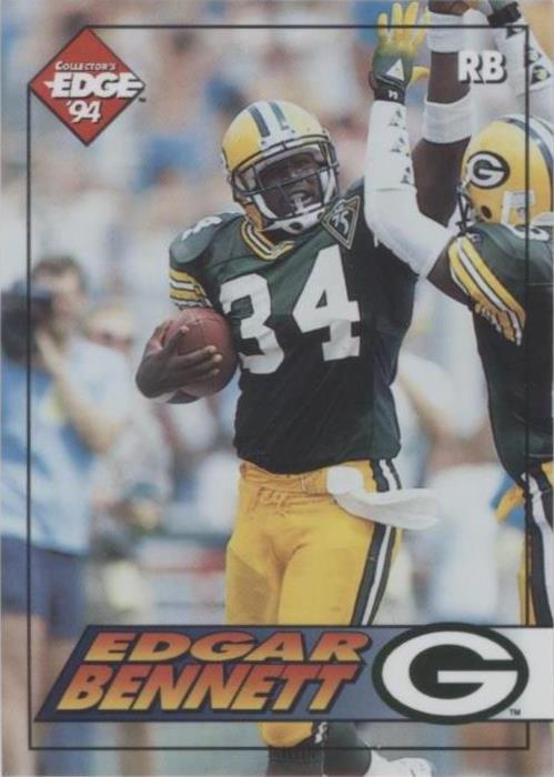 1994 Collector's Edge Edgar Bennett #70 for sale | eBay