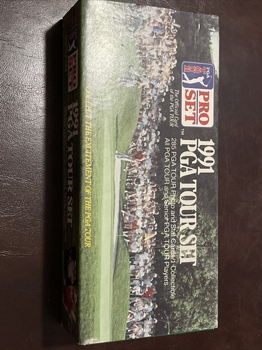 1991 Pro Set PGA TOUR GOLF Complete Set, 285 Cards, NM, John Daly ...