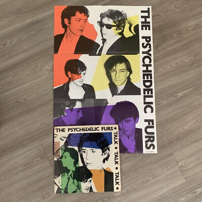 Psychedelic Furs Talk Talk Talk Vinyl With Promo Poster | eBay