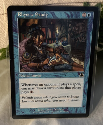 Magic The Gathering Rhystic Study | eBay