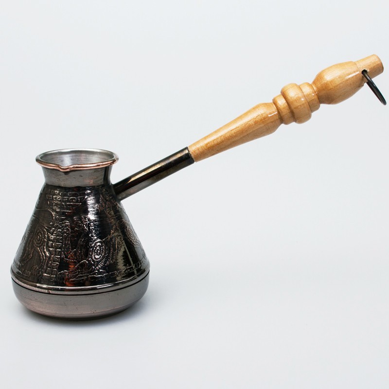 Copper Cezve Turkish Armenian Coffee Pot Turka Турка Ibrik Coffee Maker ...