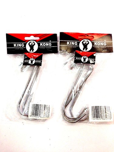 6pcs 4" 10cm S Hooks Hook House Keeping Hangers Kitchen Hanger Clothes ...