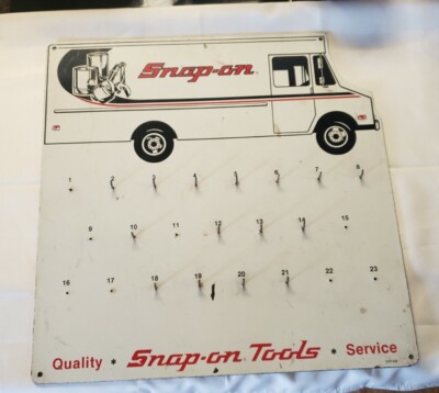 Read Snap-On Tools USA SPP-536 Whiteboard Key Hook Holder Rack Rare | eBay