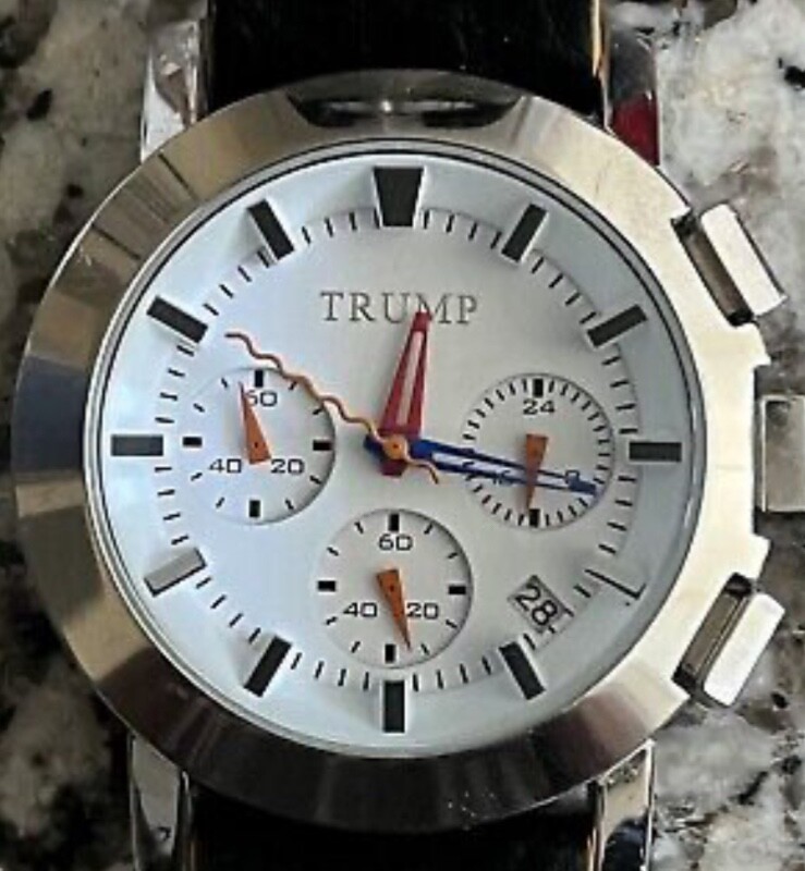 Trump Designer men's wrist watch 2005 Donald J. Trump TR/1071 VD53(3 ...