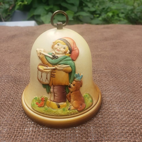 1980 Anri Italy Musical Bell Christmas The Little Drummer Boy Swiss ...