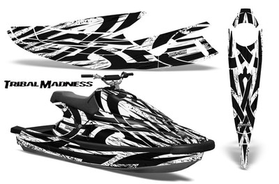YAMAHA WAVEBLASTER JET SKI GRAPHICS KIT 93-96 CREATORX JETSKI DECALS ...