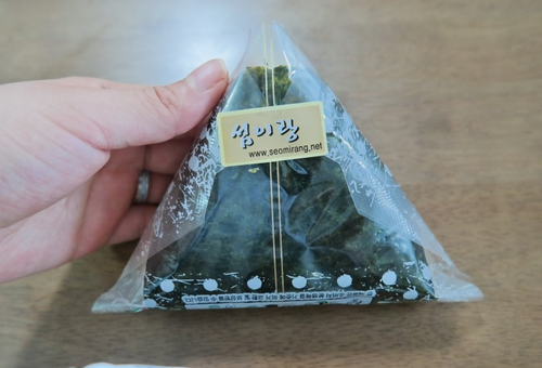 Refill 100ea for Korean Samgak Kimbap Making Kit, Onigiri Nori Laver ...