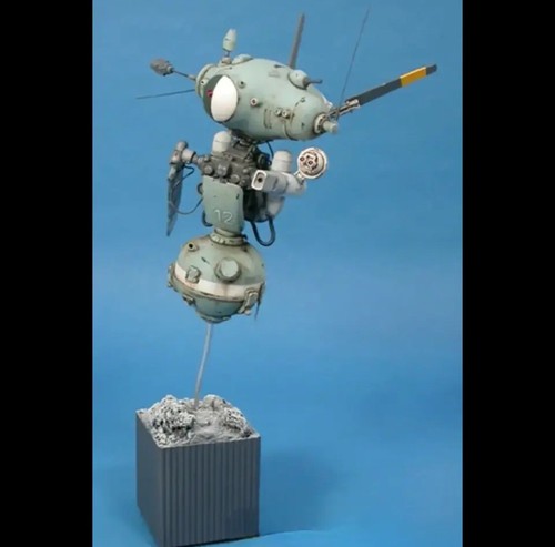 1/20 Resin Steampunk Model Kit Space Satellite Droid Fallout Sci-fi ...