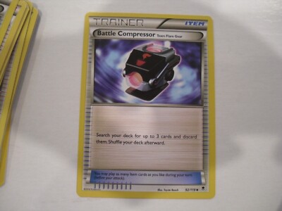 Pokemon TCG Battle Compressor XY Phantom Forces 92/119 Uncommon Card | eBay