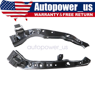 2Pcs Fit 2013-2018 Toyota RAV4 Radiator Support Driver & Passenger Side ...