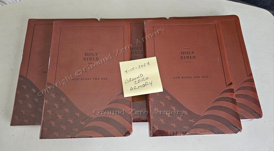 President Trump AUTOGRAPH BIBLE, God Bless The USA Bible, Only 1,000 ...