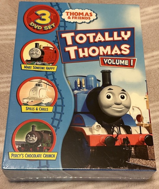 Thomas Friends - Totally Thomas - Vol. 1 (DVD, 2009, 3-Disc Set) for ...