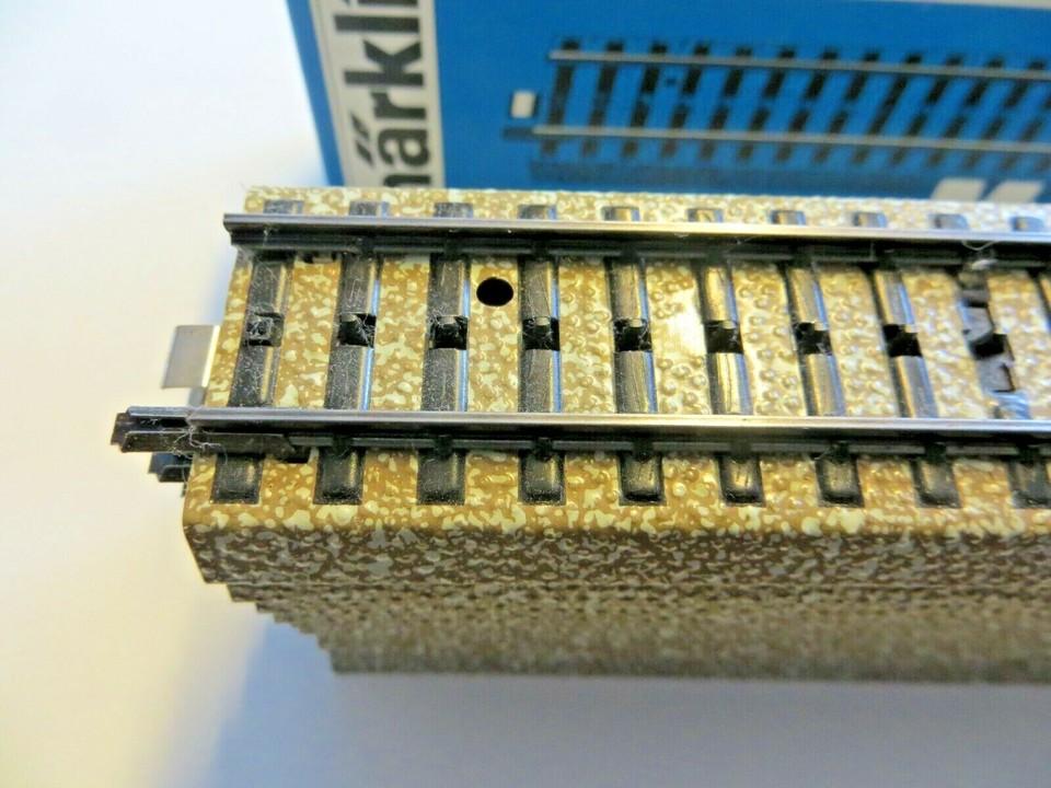 Märklin H0 5106 10 x Straight Track 180 mm Good in Original Packaging ...