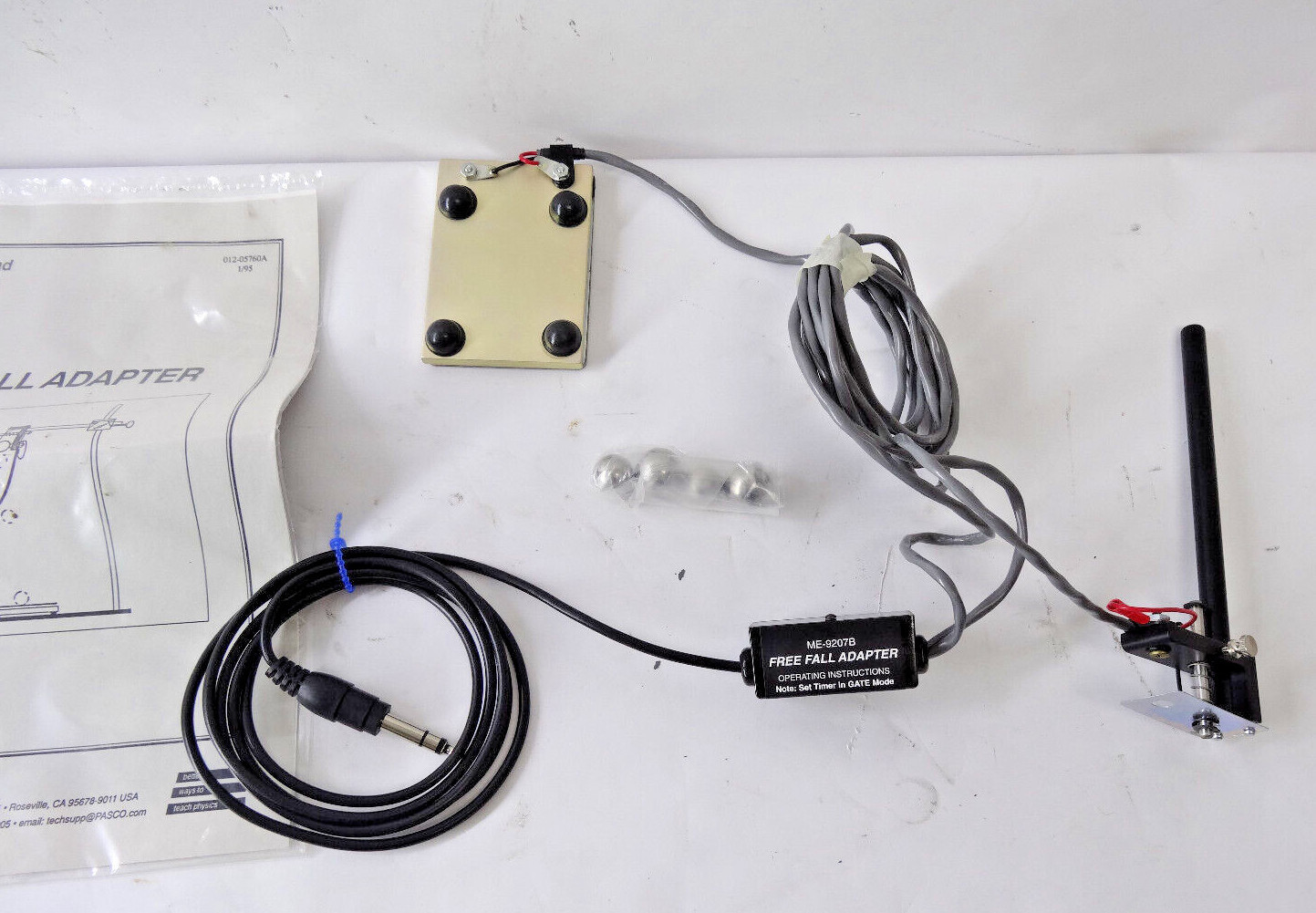 Pasco Scientific Free Fall Adapter Assembly Model ME-9207 | eBay