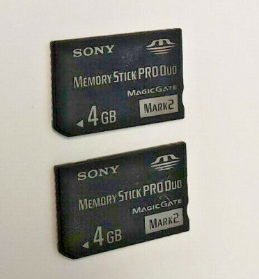 Sony Video HD Memory Stick PRO Duo Mark2 4GB | eBay