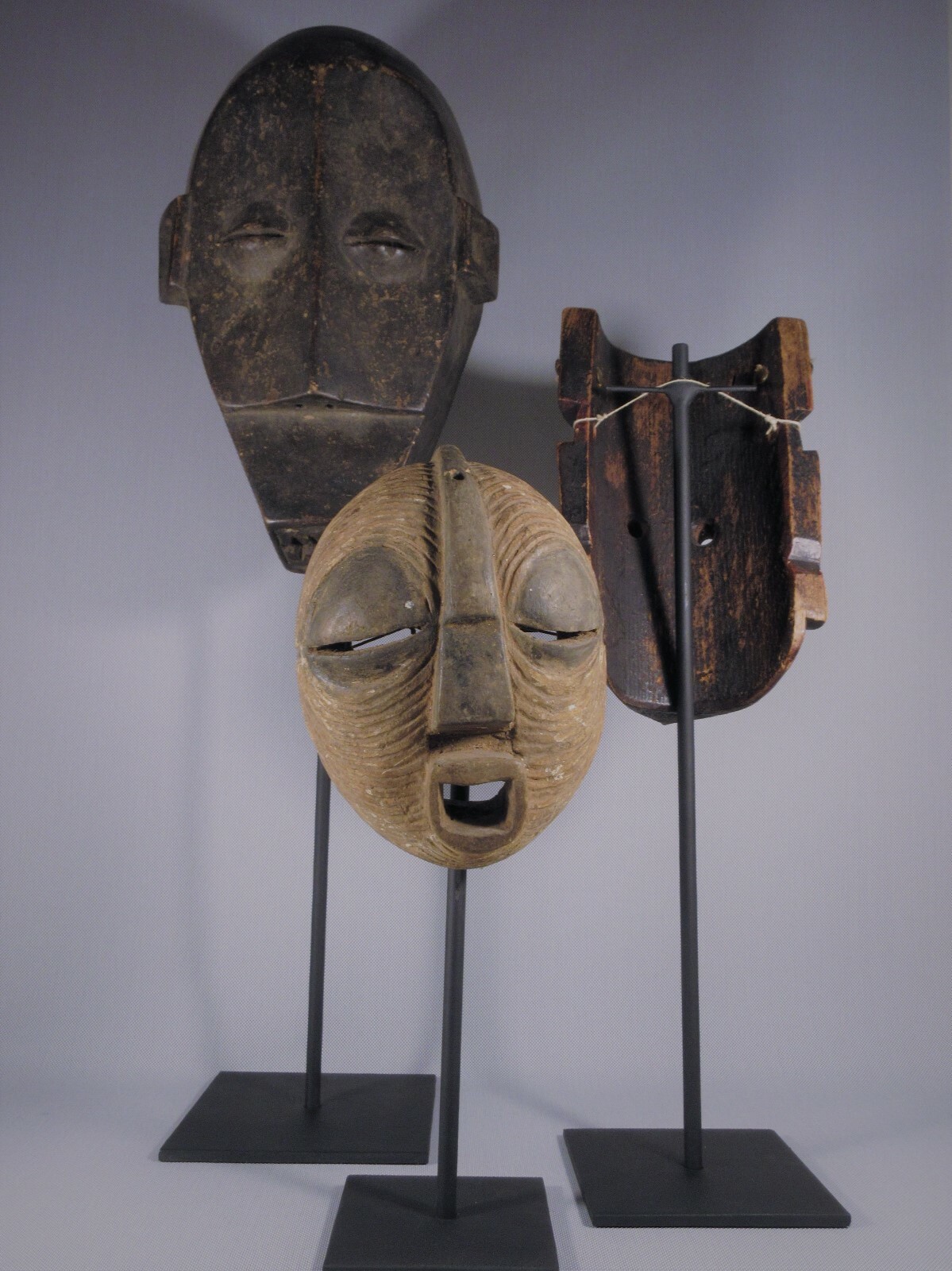 African Mask Display T Stand - 12 inch | eBay