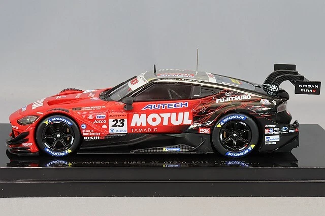 EBBRO 1/43 MOTUL AUTECH Z SUPER GT GT500 2022 No.23 完成品 45811 - ミニカー