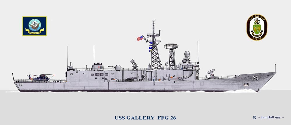 USS Gallery FFG-26 Print US Navy | eBay