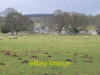 Photo 6x4 Llwyn Ynn Hall Pentre-celyn/SJ1453 Parkland with grazing ...