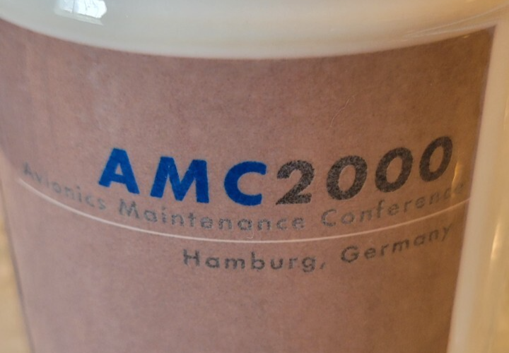 New Rockwell Collins AMC 2000 Aerospace Beer Mug Stein Vintage Hamburg ...