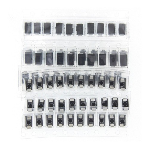 70Pcs SMD Diode Assorted Kit M1 M4 (1N4004) / M7 (1N4007)/RS1M SS14 ...