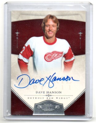 DAVE HANSON auto RC AUTOGRAPH - SLAP SHOT CHARLESTOWN CHIEFS DETROIT RED WINGS | eBay