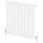 Modern Horizontal 600 x 600mm Radiator Heater Single Flat Panel Column ...