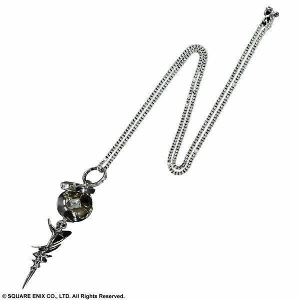 Final Fantasy XIII 13 Serah Farron Silver Engage Pendant Necklace ...