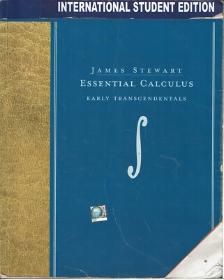 ESSENTIAL CALCULUS: EARLY TRANSCENDENTALS By James Stewart ISBN ...
