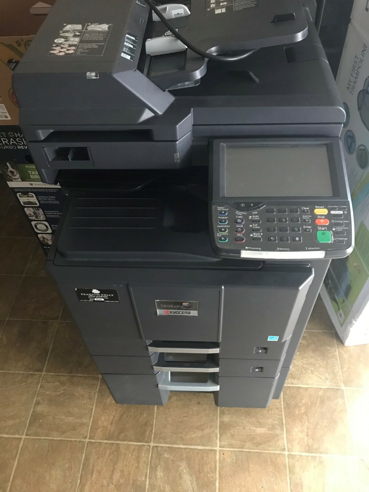 Kyocera Taskalfa 2550ci Color Printer Copier Scan Network 25PPM Laser A3 Tabloid | eBay