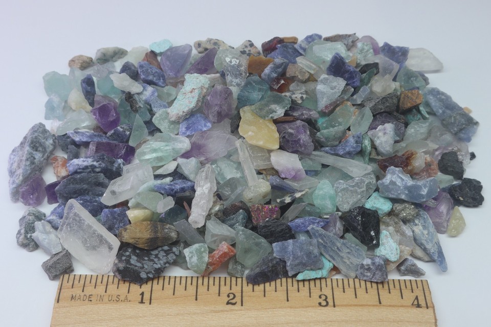 Micro Crafters 1/4 Lb Lot Natural Crystals Mineral Specimens Mixed ...