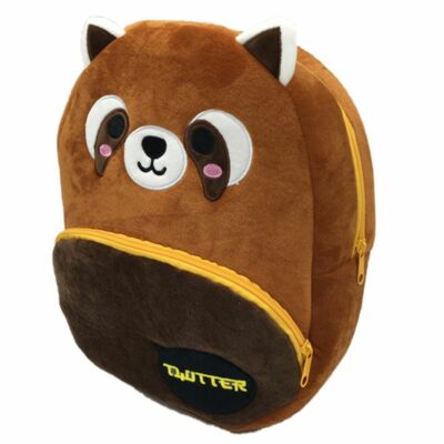 FUNKY CUTIEMALS PLUSH RED PANDA DESIGN BACKPACK RUCKSACK CHILDRENS ...