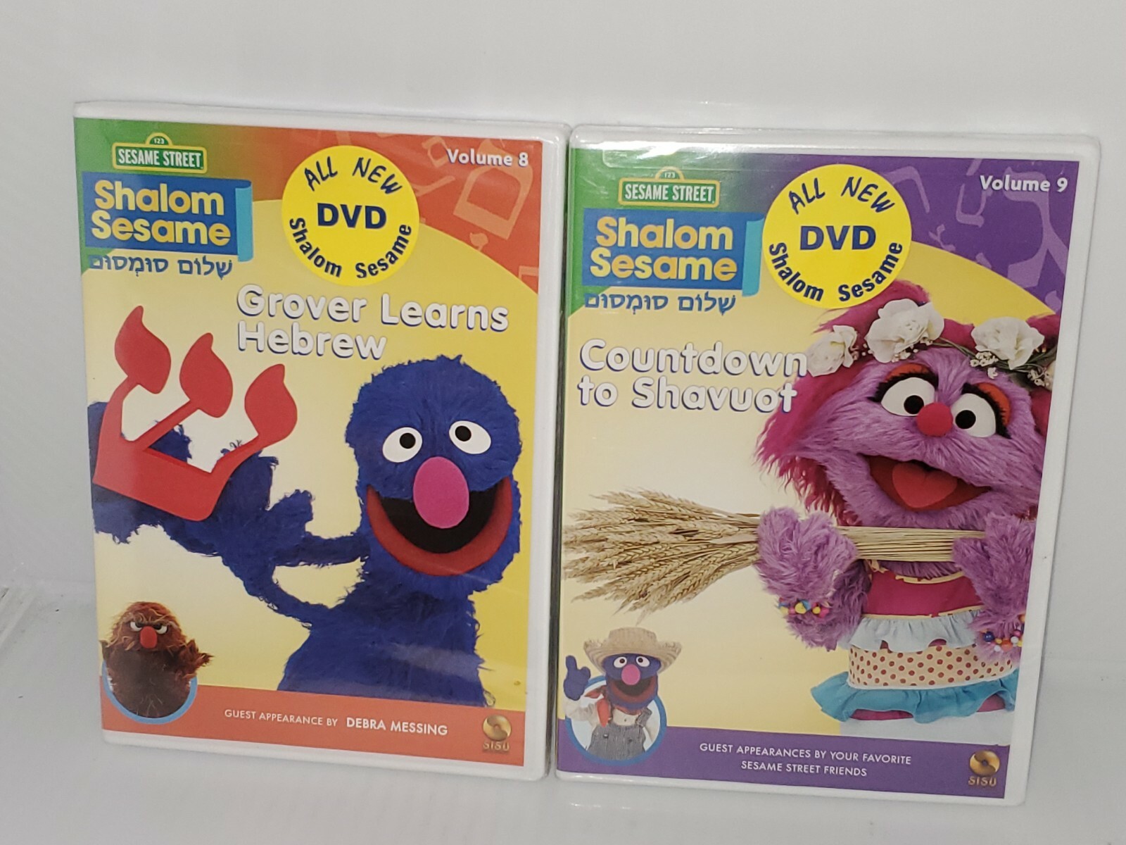 Shalom Sesame 2010 #8: Grover Learns Hebrew (DVD) for sale online | eBay