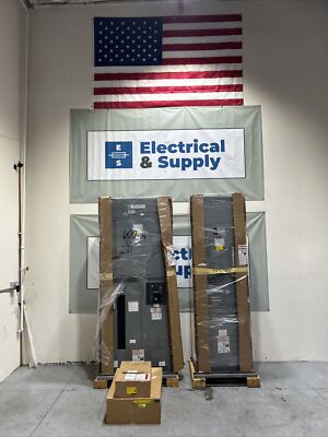 Square D 600Amp Meter Main 120/240V 1PH 3W With Distribution and Pull ...