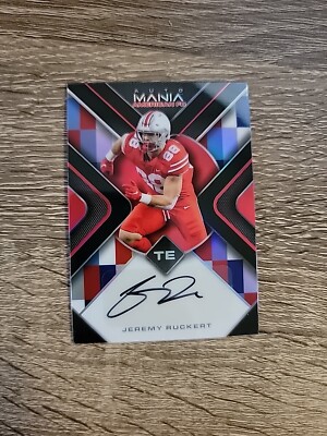 2022 Wild Card Auto Mania American Football Jeremy Ruckert 32/35 Jets ...