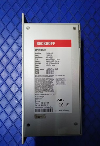 1PC Used BECKHOFF C6920-0030 Controller C69200030 | eBay