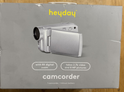 Heyday Camcorder 8x Digital Zoom 8 MP - Silver... FREE S&H! | eBay