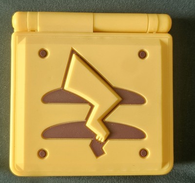 Pikachu Edition Pokemon Yellow Game Boy Advance SP GBA Console with iPS ...