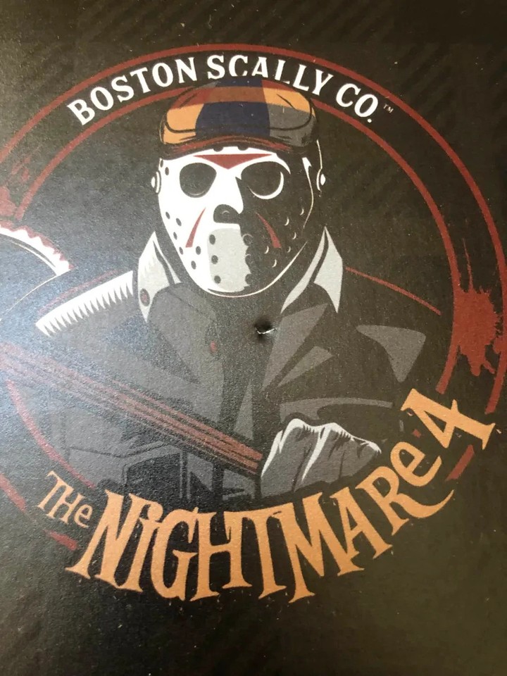 Boston Scally Co. Nightmare 4 Box Set Hat Cap Pin Bag Friday The 13th ...