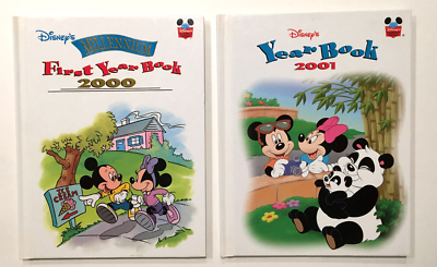 Disney's 1st First Year Book 2000 Y2K Millennium 2001 ANNUALS HC WWR ...