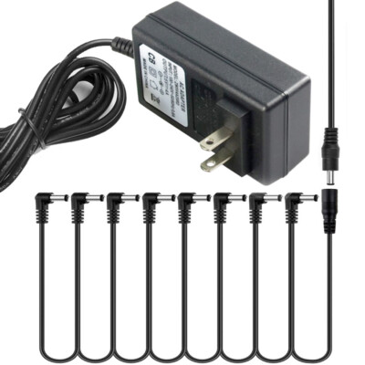 AC Adapter for 12V Q-see Swann Zmodo CCTV Security Camera 4-8 Channel ...