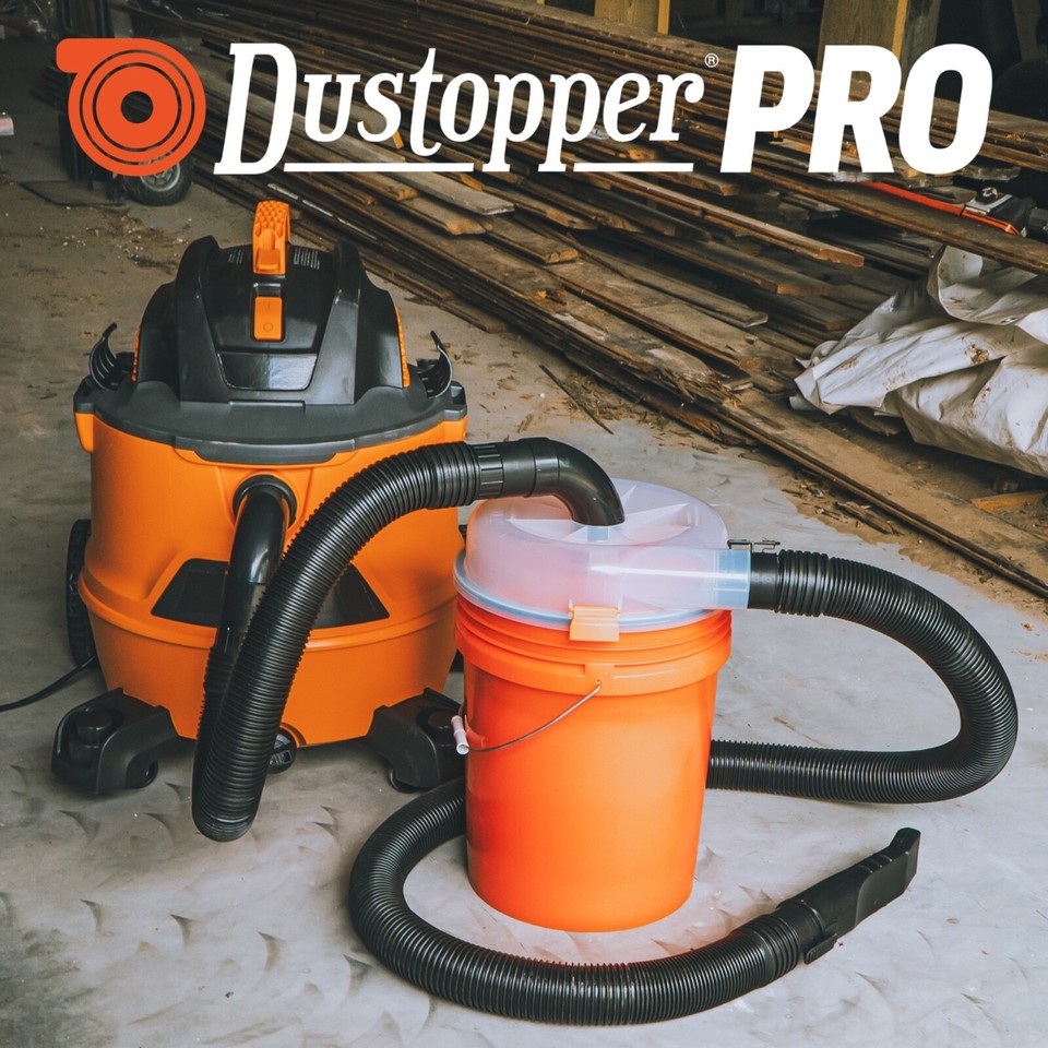 OFFICIAL Dustopper PRO - Low-Profile Dust Separator for Wet/Dry Vacs ...