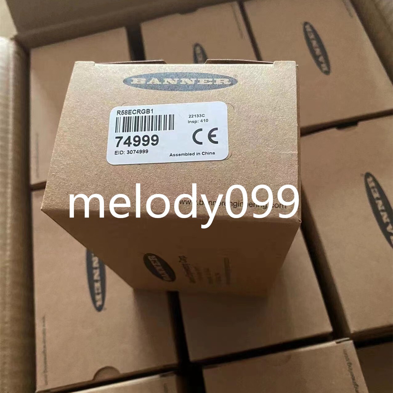 BANNER R58ECRGB1 / R58ECRGB1 (RISCN1) color mark sensor Banner R58 ...