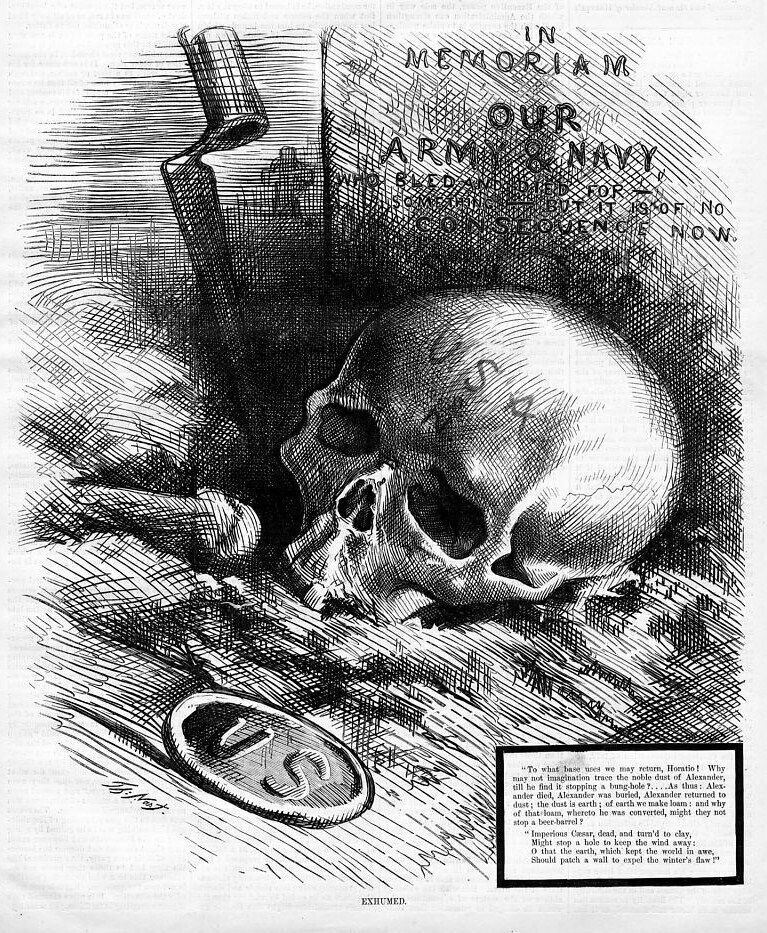 EXHUMED SKULL, CIVIL WAR DEAD ARMY & NAVY BLED AND DIED | eBay