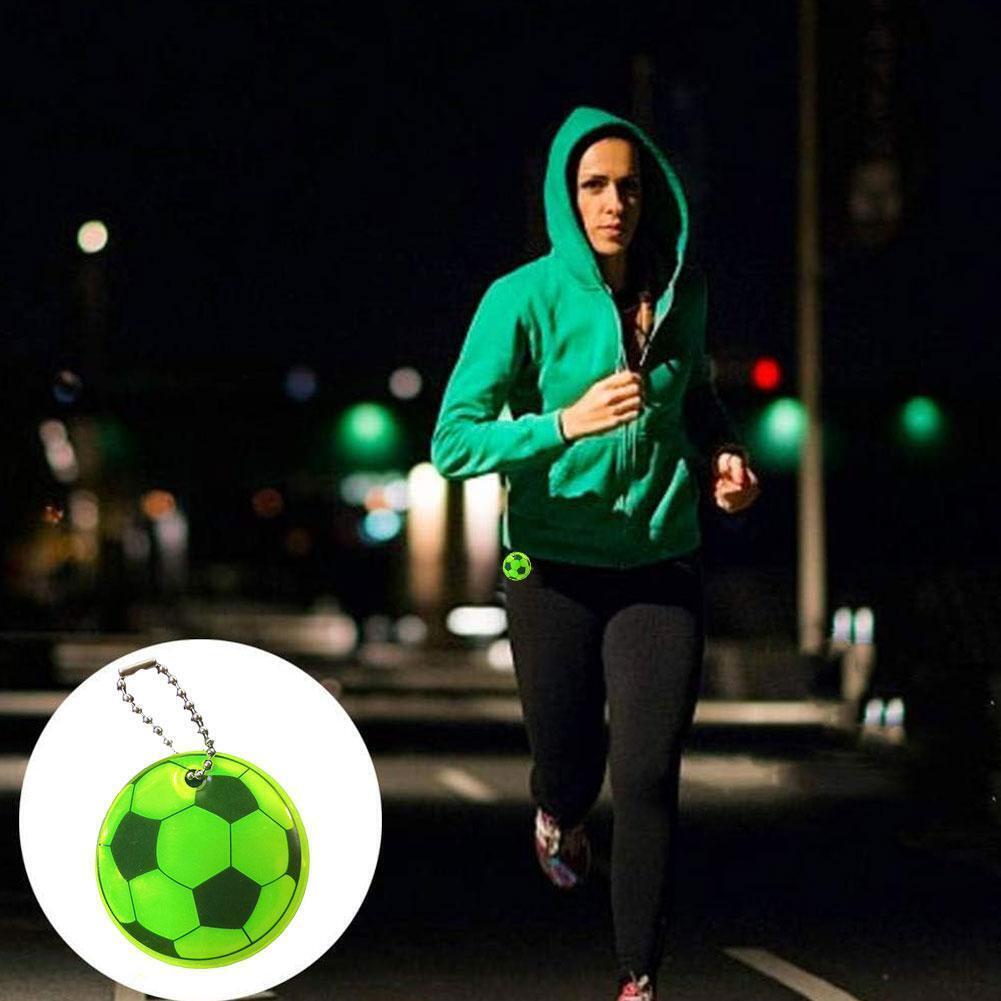 Keyring Reflective Keychain Bag Pendant High-Visibility Reflecto ...