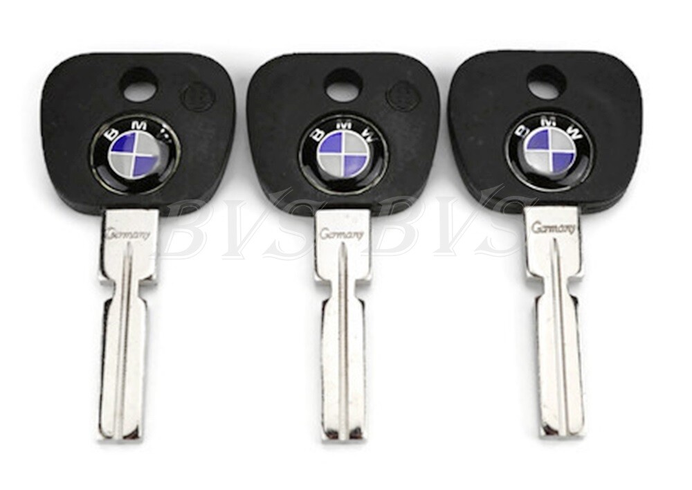 3x BLANK KEY For BMW 3 5 7 SERIES E31 E32 E34 E36 318i 325i 525i M5 ...