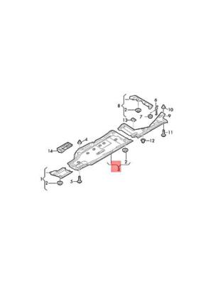 AUDI A4 AVANT S4 QUATTRO RS4 8W2 8W5 8WC 8WD UNDERBODY TRIM 8W0825208C ...