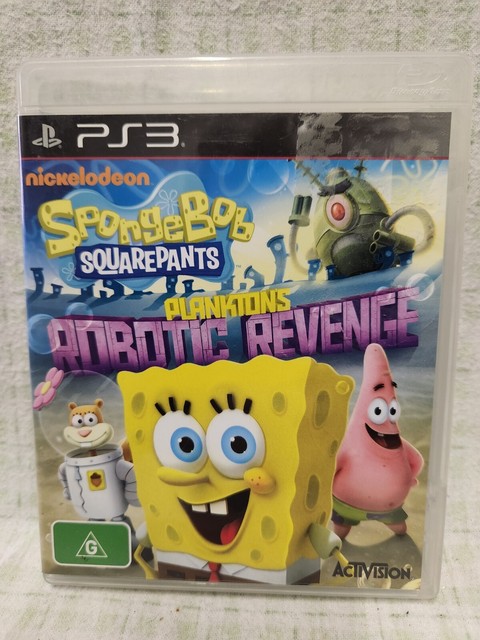 Spongebob Squarepants Plankton's Robotic Revenge Sony Ps3 for sale ...