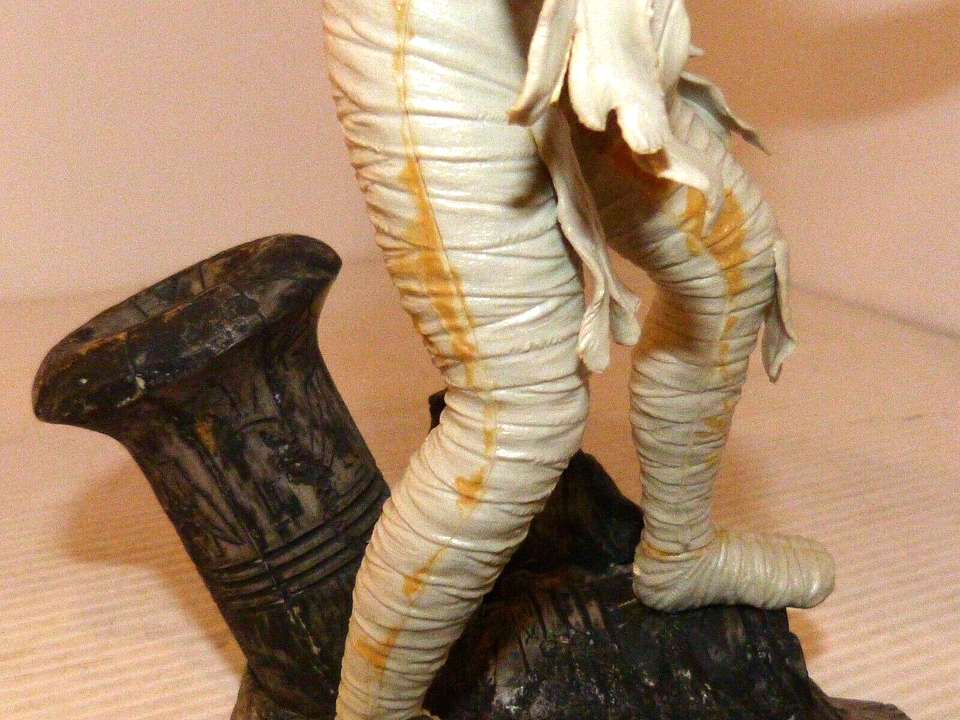 Vintage Original Aurora The Mummy Model 1963 Built Up Monster Model Kit ...
